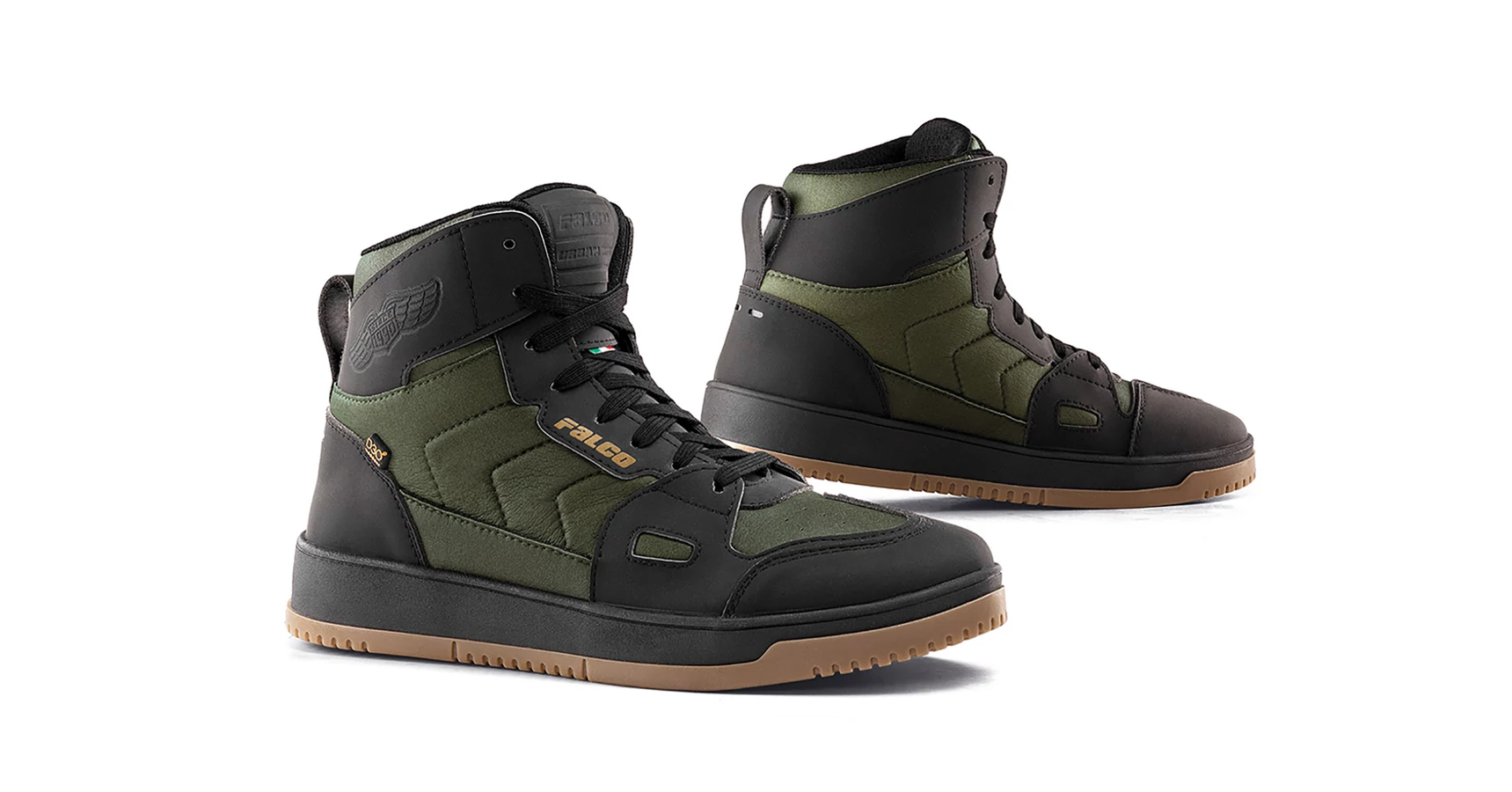 Falco 640 Harlem Lady Army Green motoros cipő 36 - Női lábbeli