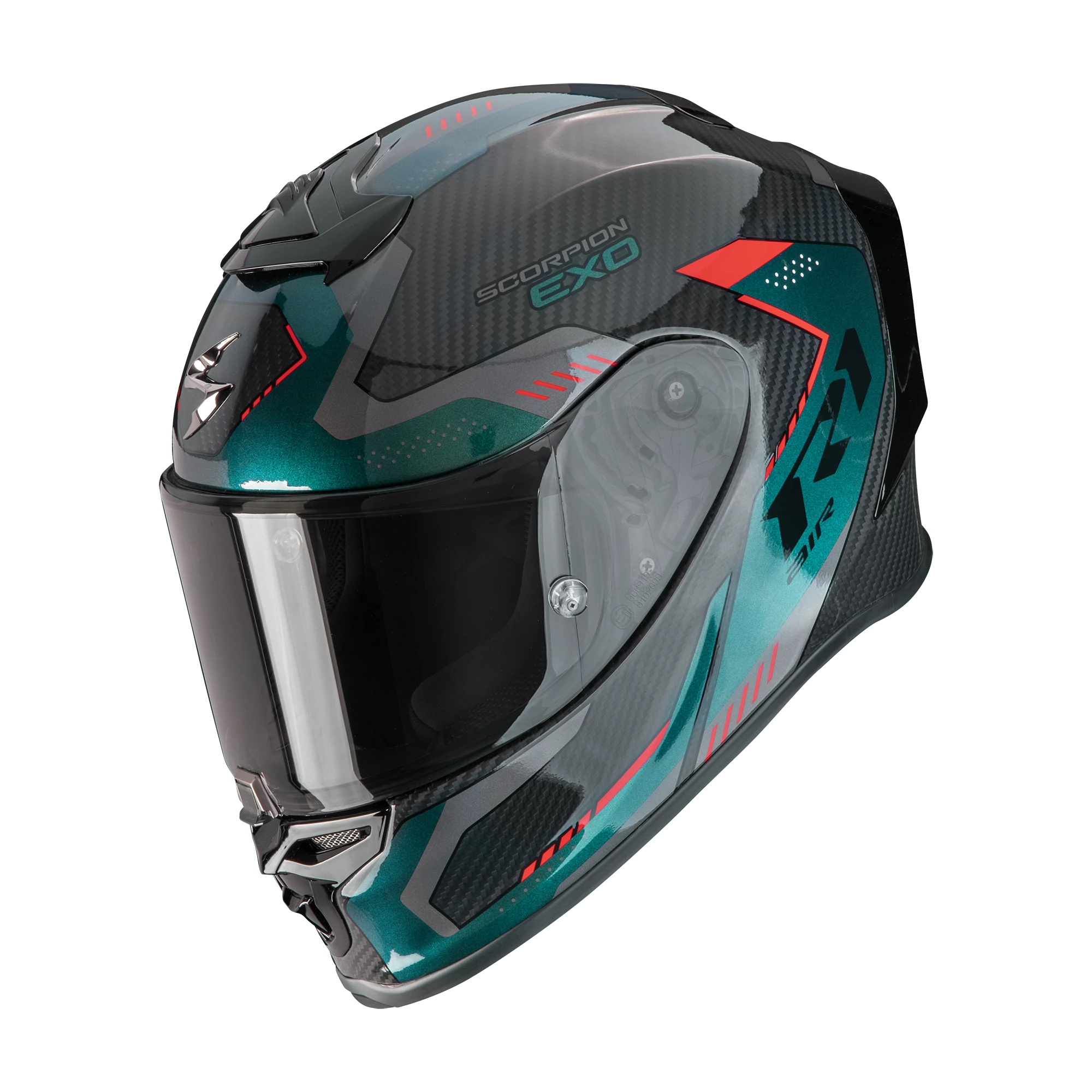 Scorpion Exo R1 EVO Carbon Propel Black-Green sportsisak XS (53-54cm ...